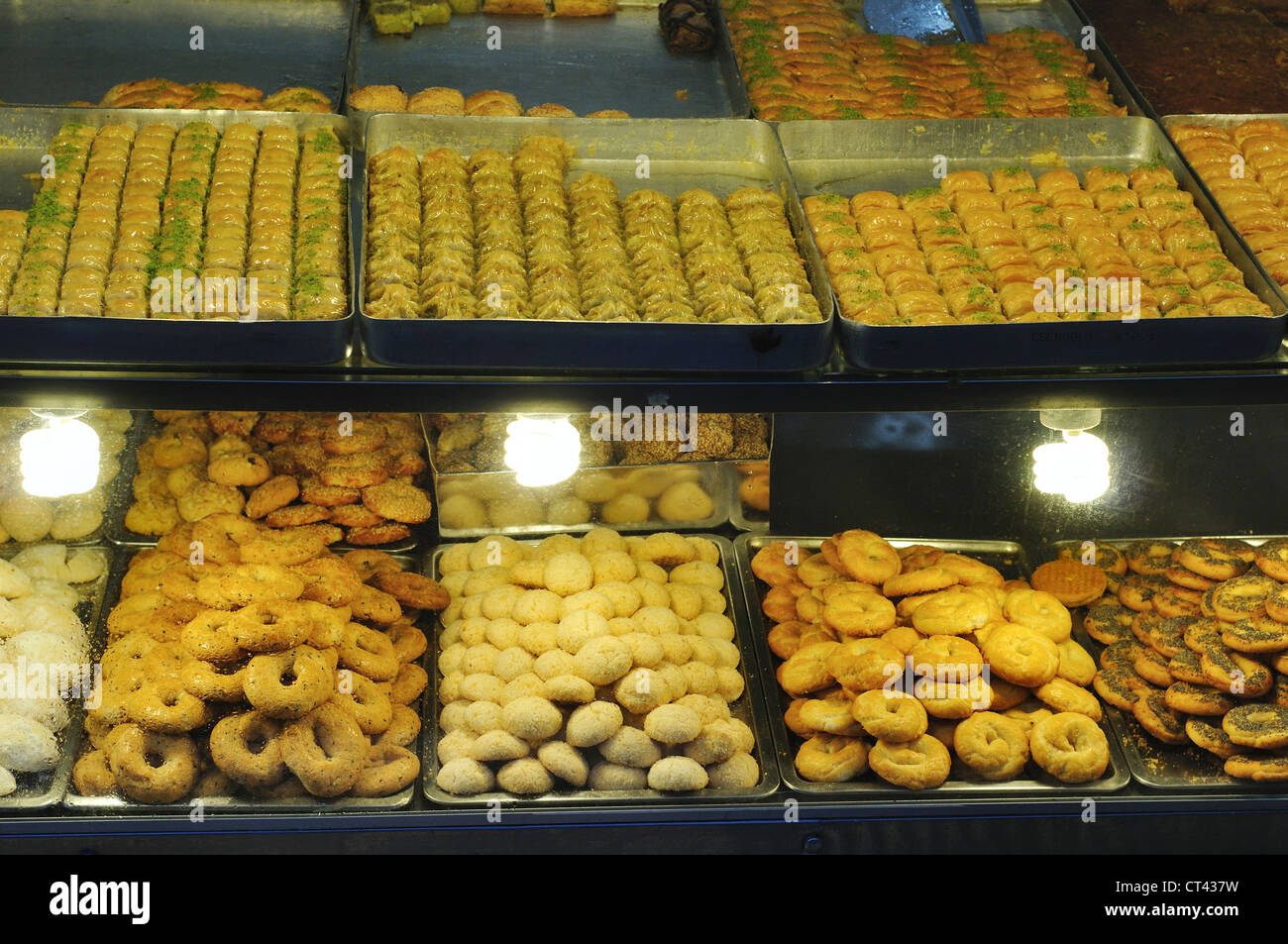 Turkey, Istanbul, Sweets Shop Stock Photo - Alamy