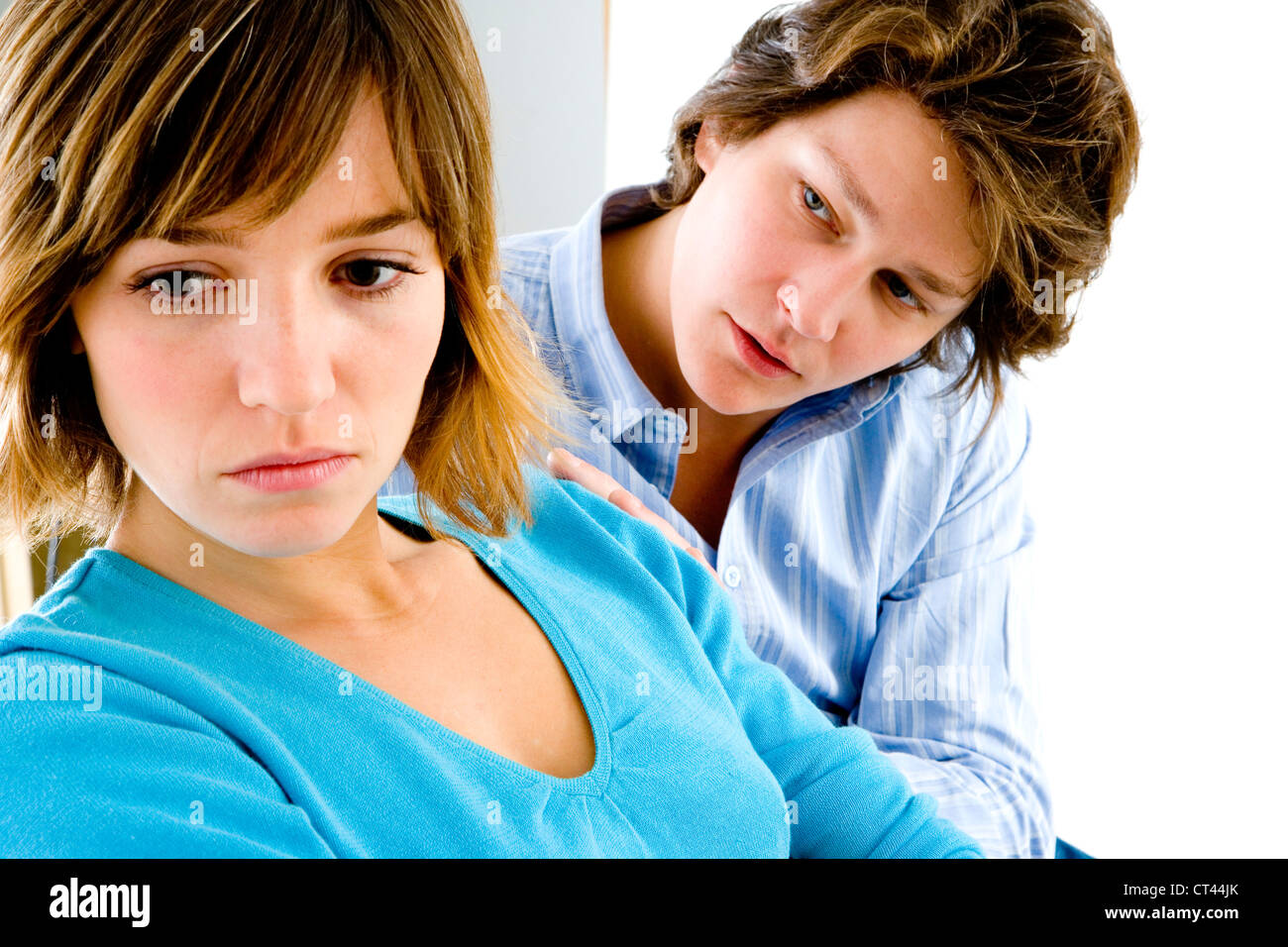 CONFLICT IN A COUPLE Stock Photo - Alamy