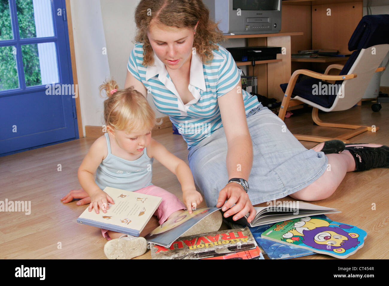 Babysitter 3 Children High Resolution Stock Photography and Images - Alamy