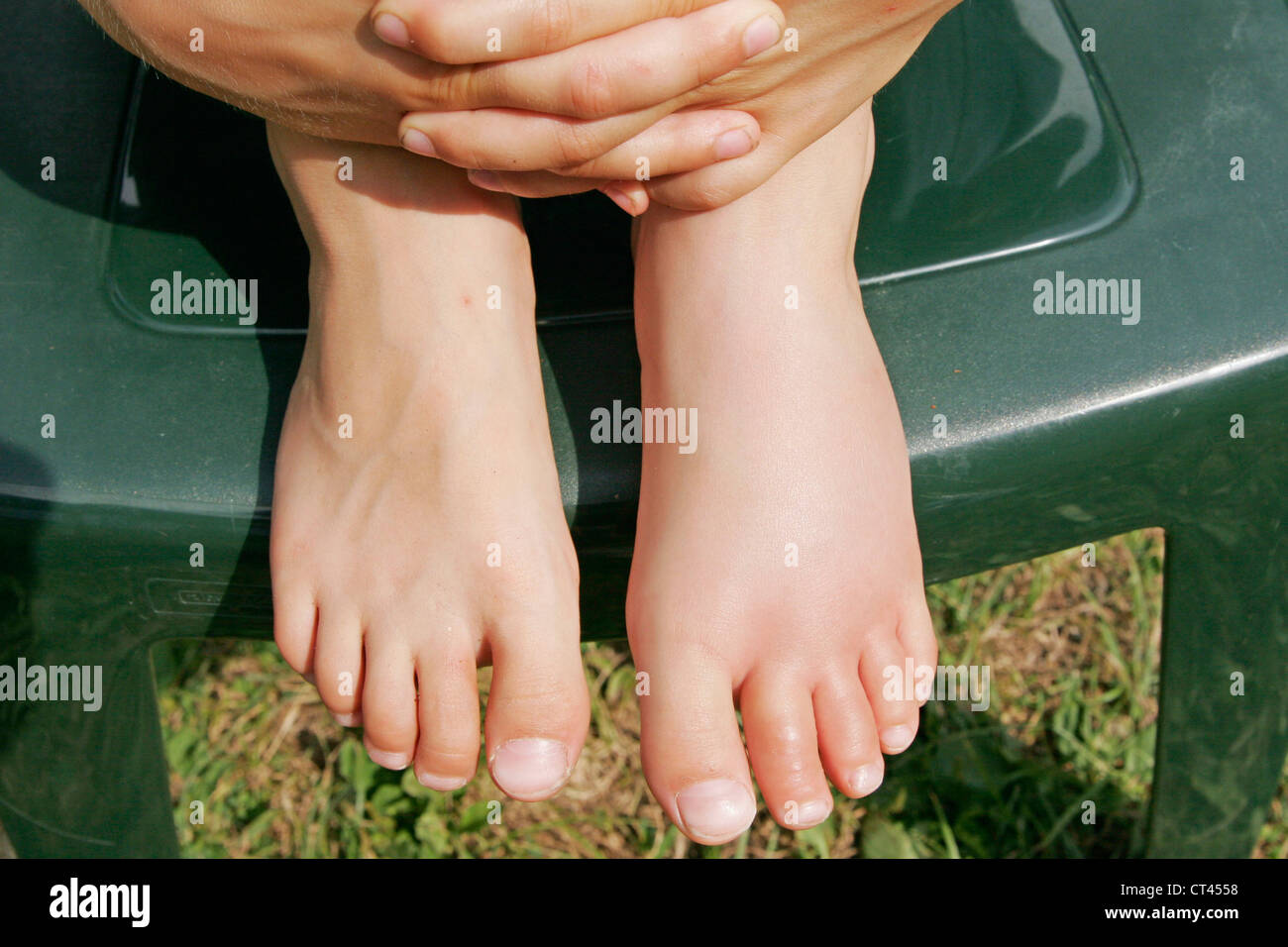 Bites foot hi-res stock photography and images - Alamy