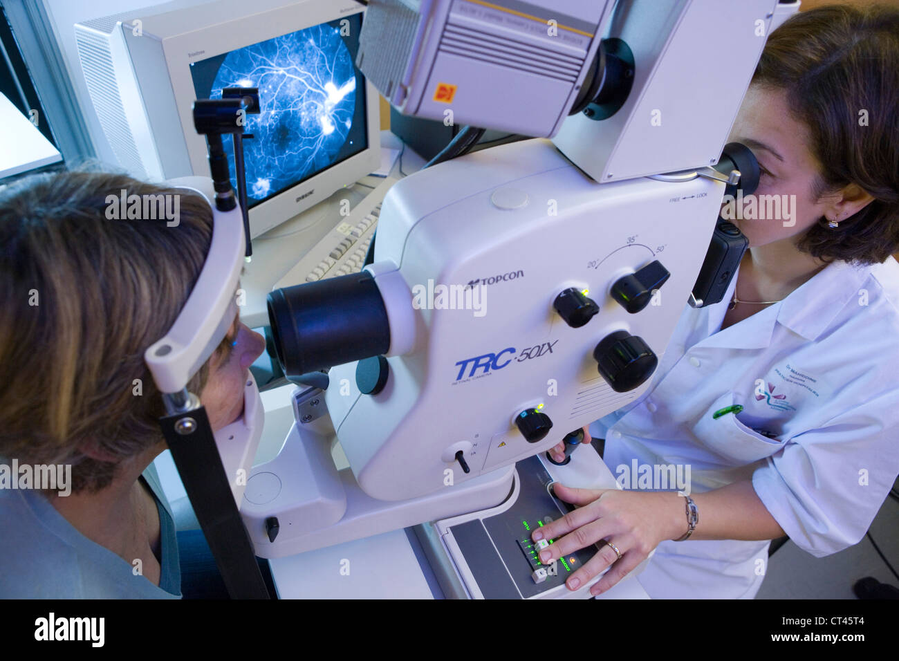 Fluorescein angiogram hi-res stock photography and images - Alamy