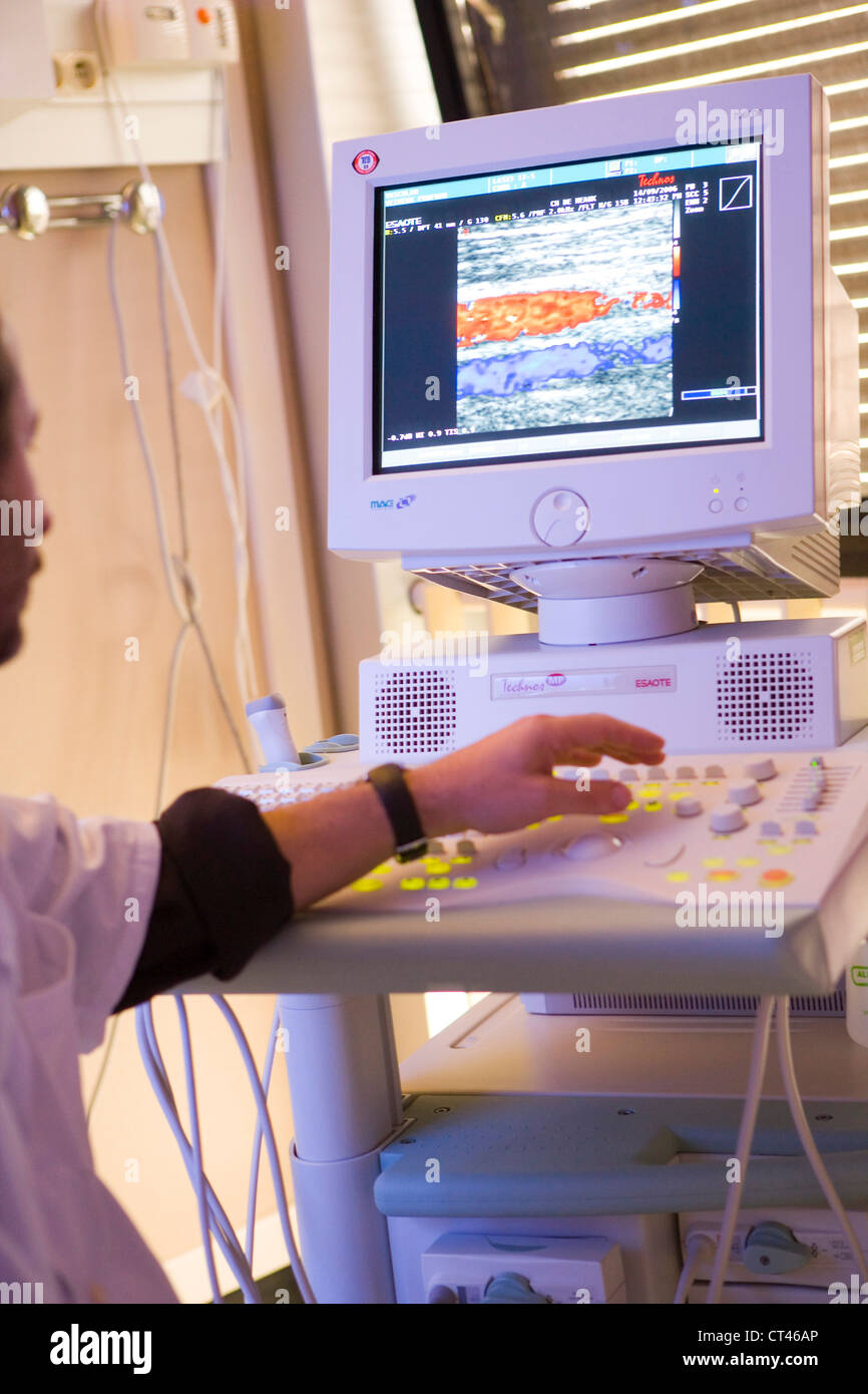 Venous doppler test hi-res stock photography and images - Alamy