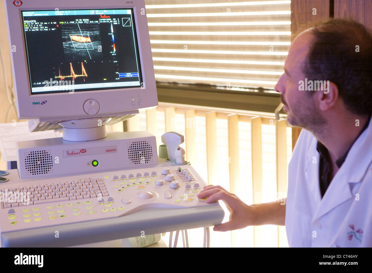 Venous doppler test hi-res stock photography and images - Alamy