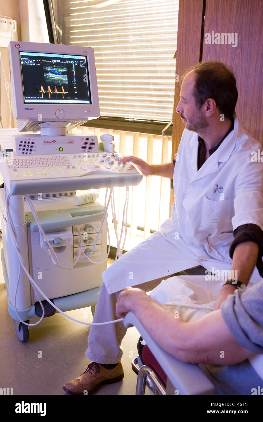 Venous doppler test hi-res stock photography and images - Alamy