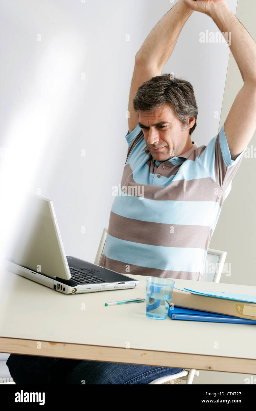 Tired man hi-res stock photography and images - Alamy