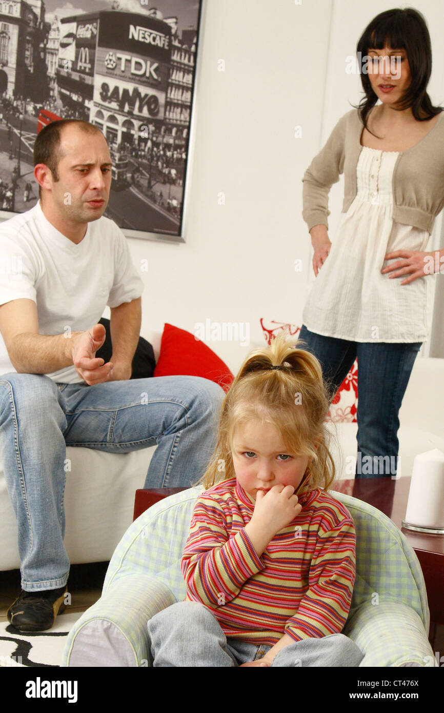CONFLICT IN A FAMILY Stock Photo - Alamy
