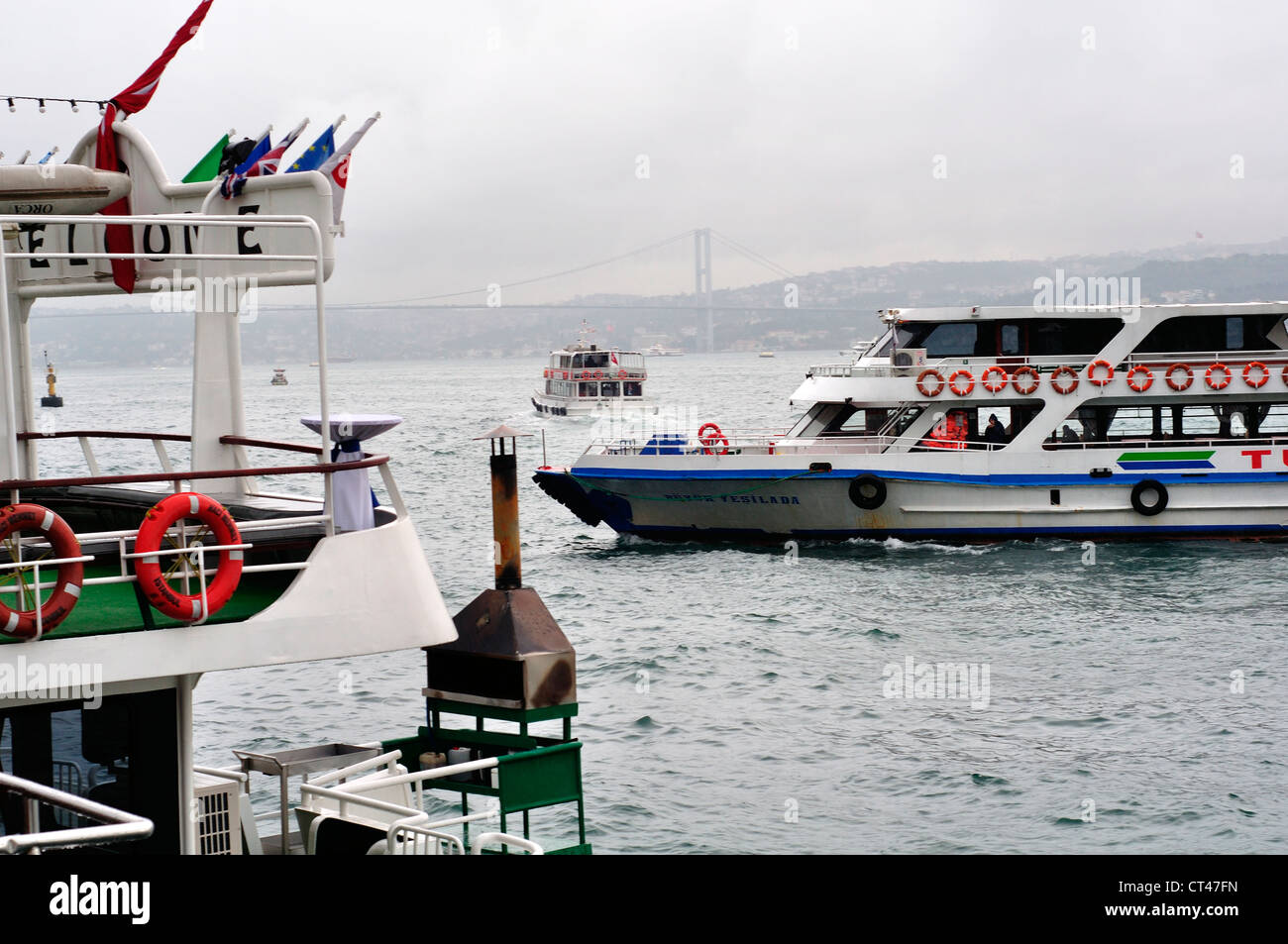 Turkey, Istanbul, Bosphorus, Ferryboat Stock Photo - Alamy