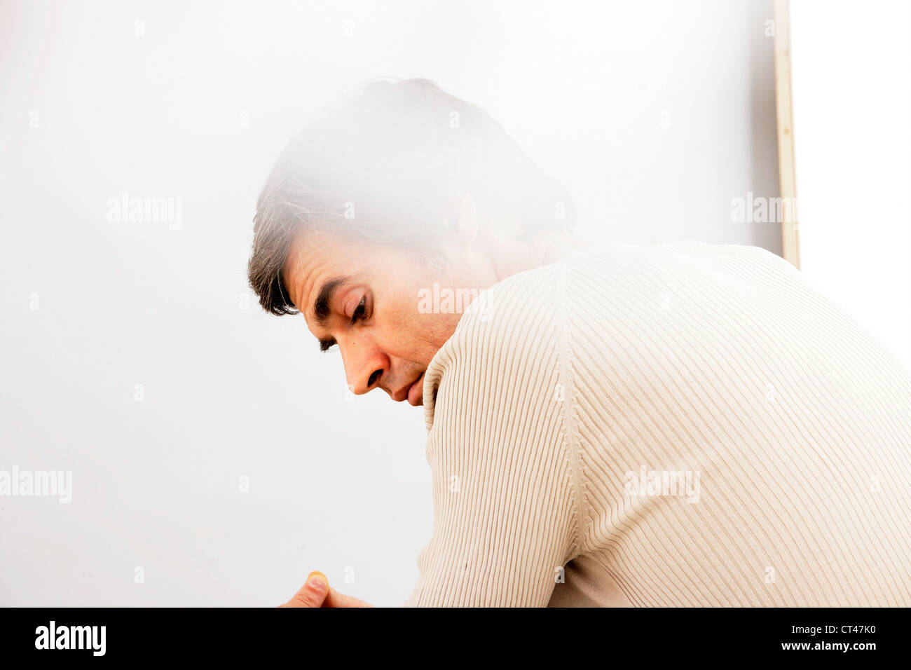 Morose man hi-res stock photography and images - Alamy