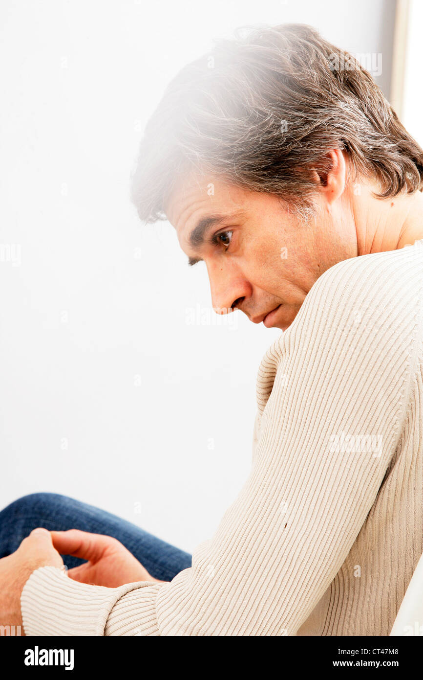 Morose man hi-res stock photography and images - Alamy