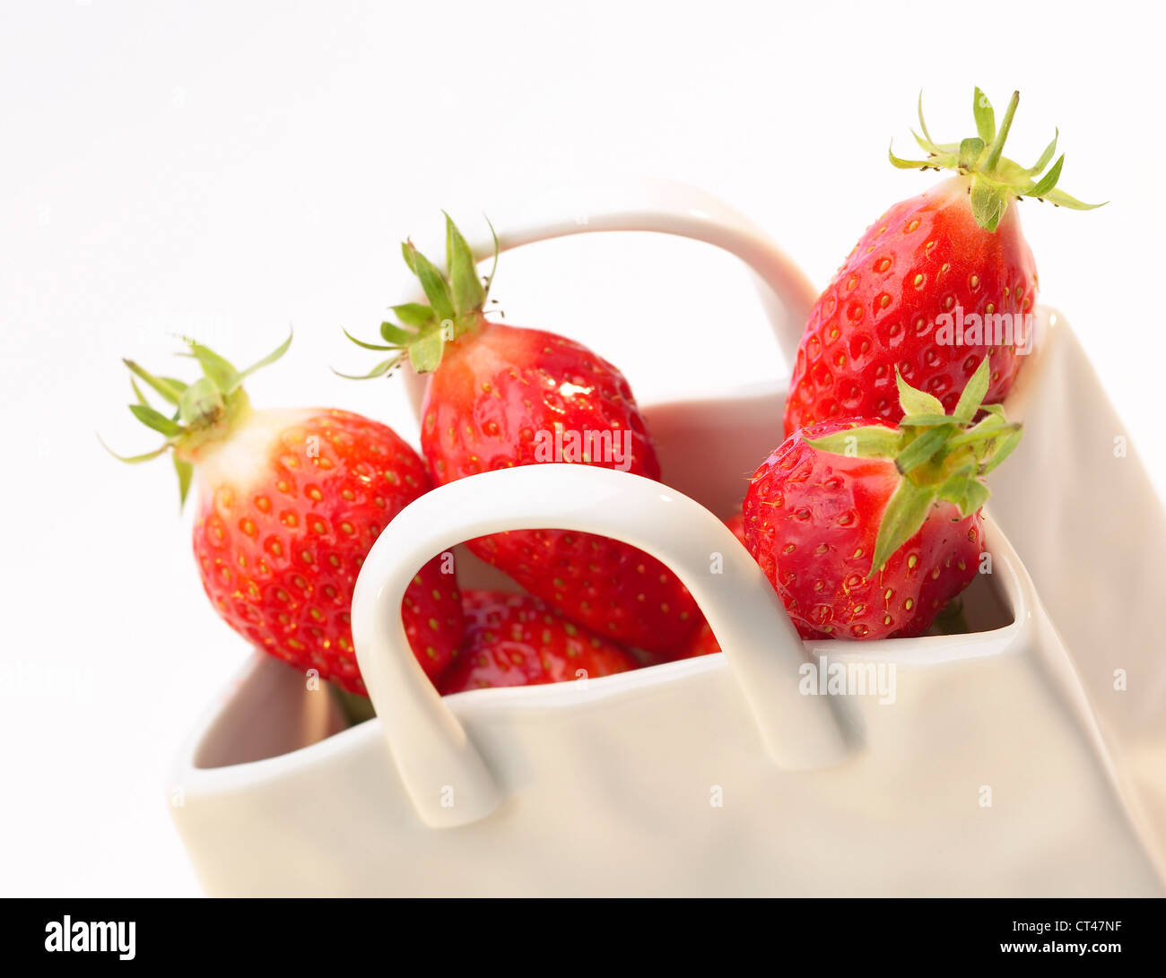 Plain strawberry hi-res stock photography and images - Alamy