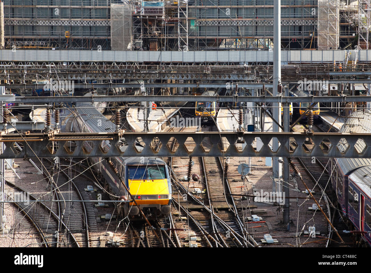 Kings Cross Station approach Stock Photo - Alamy