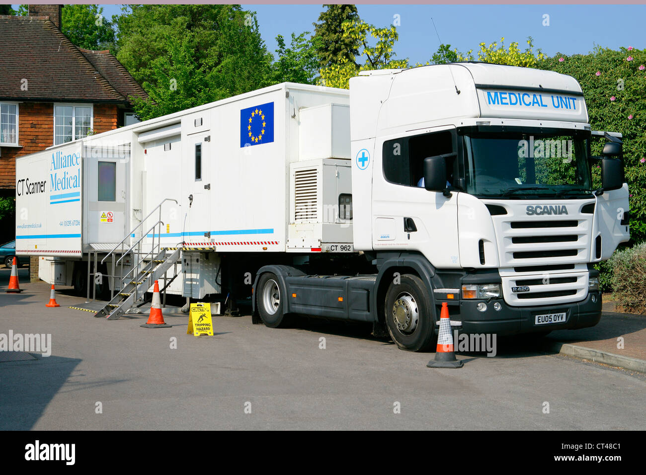 MOBILE CT SCANNER Stock Photo - Alamy