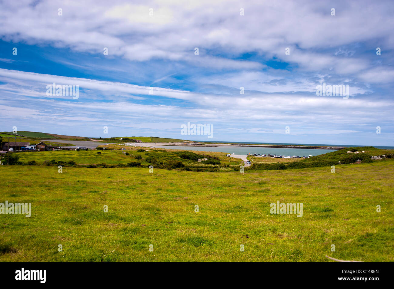 Cemlyn Bay Anglesey North Wales Uk Stock Photo - Alamy