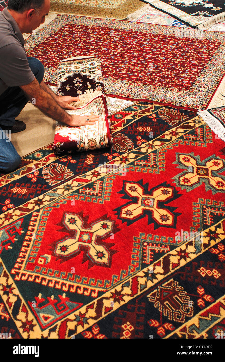 Turkey istanbul turkish carpets sale hi-res stock photography and ...