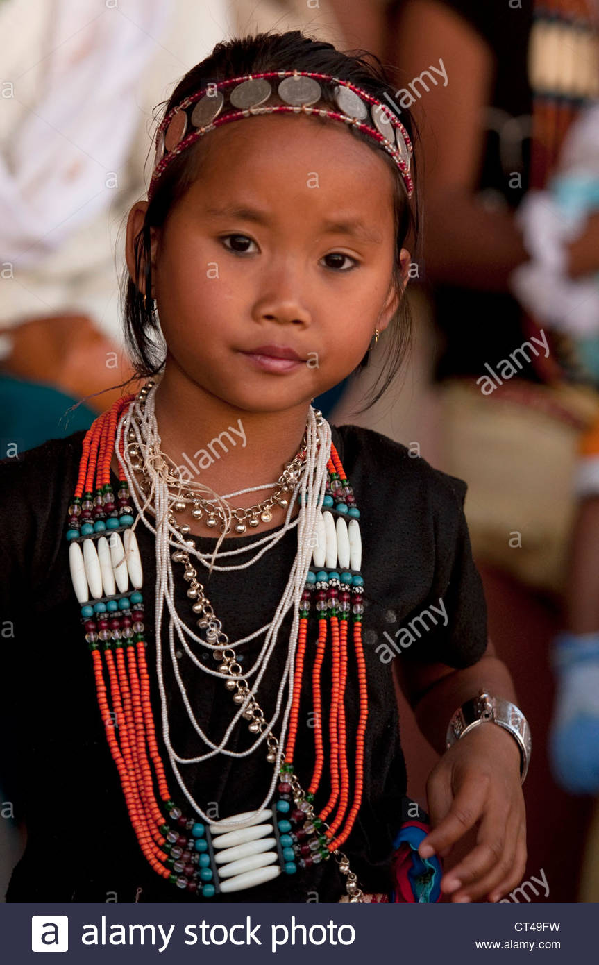 Traditional Dress Of Rengma Tribe Stock Photos & Traditional Dress Of ...