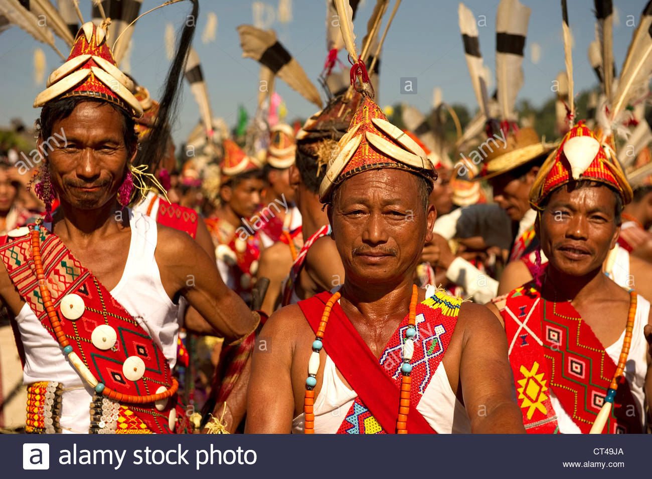 Traditional Dress Of Rengma Tribe Stock Photos & Traditional Dress Of ...