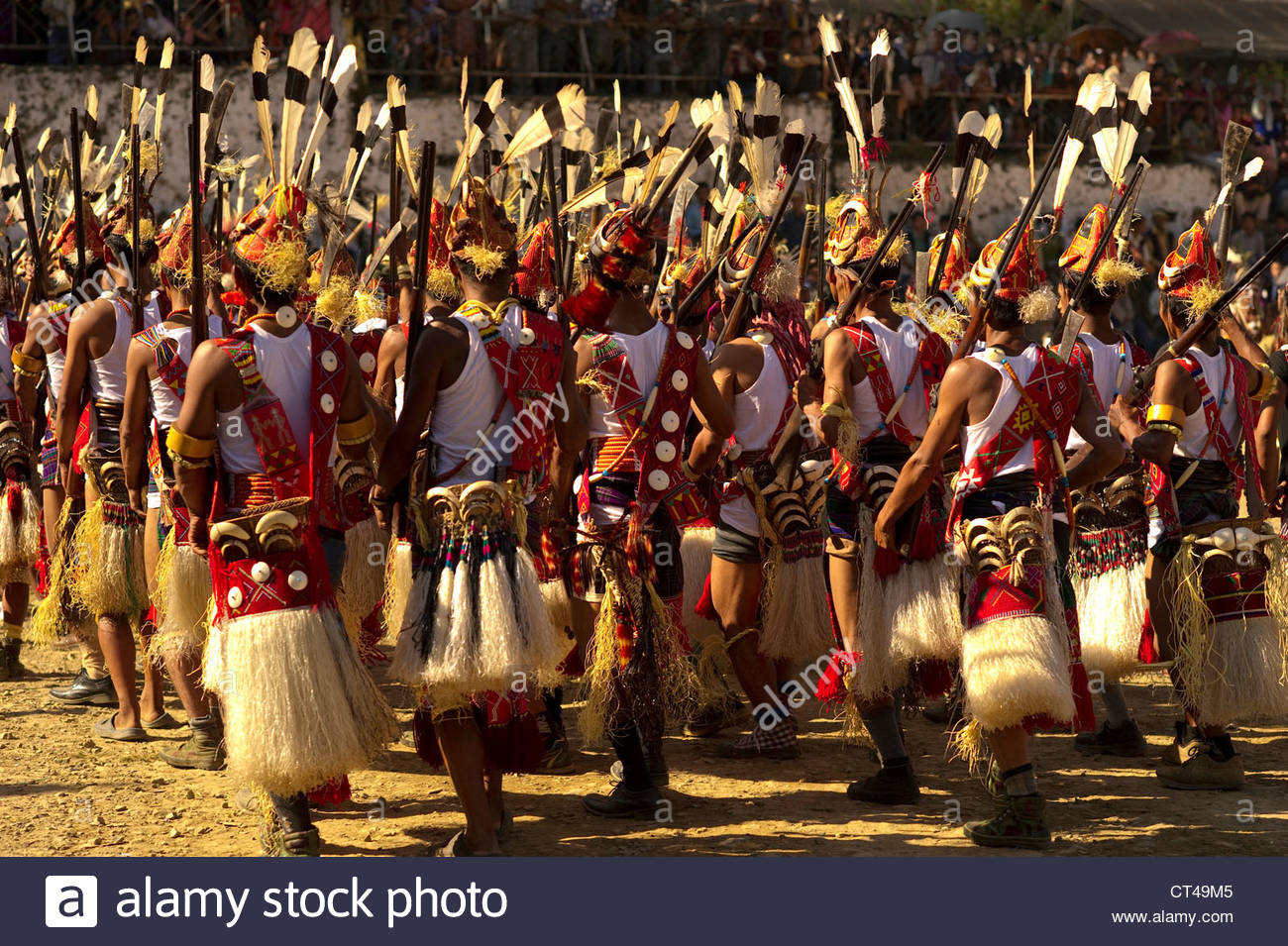 Traditional Dress Of Rengma Tribe Stock Photos & Traditional Dress Of ...