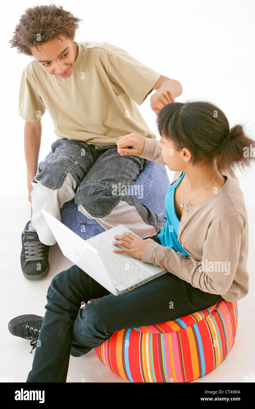 Fighting with the computer hi-res stock photography and images - Alamy