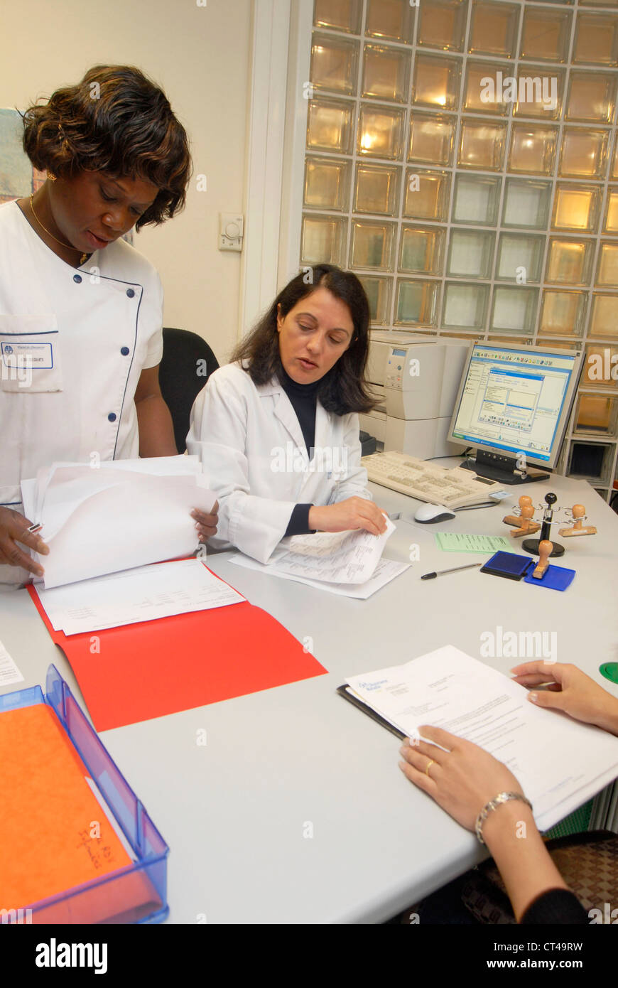INTERIOR OF A HOSPITAL Stock Photo - Alamy