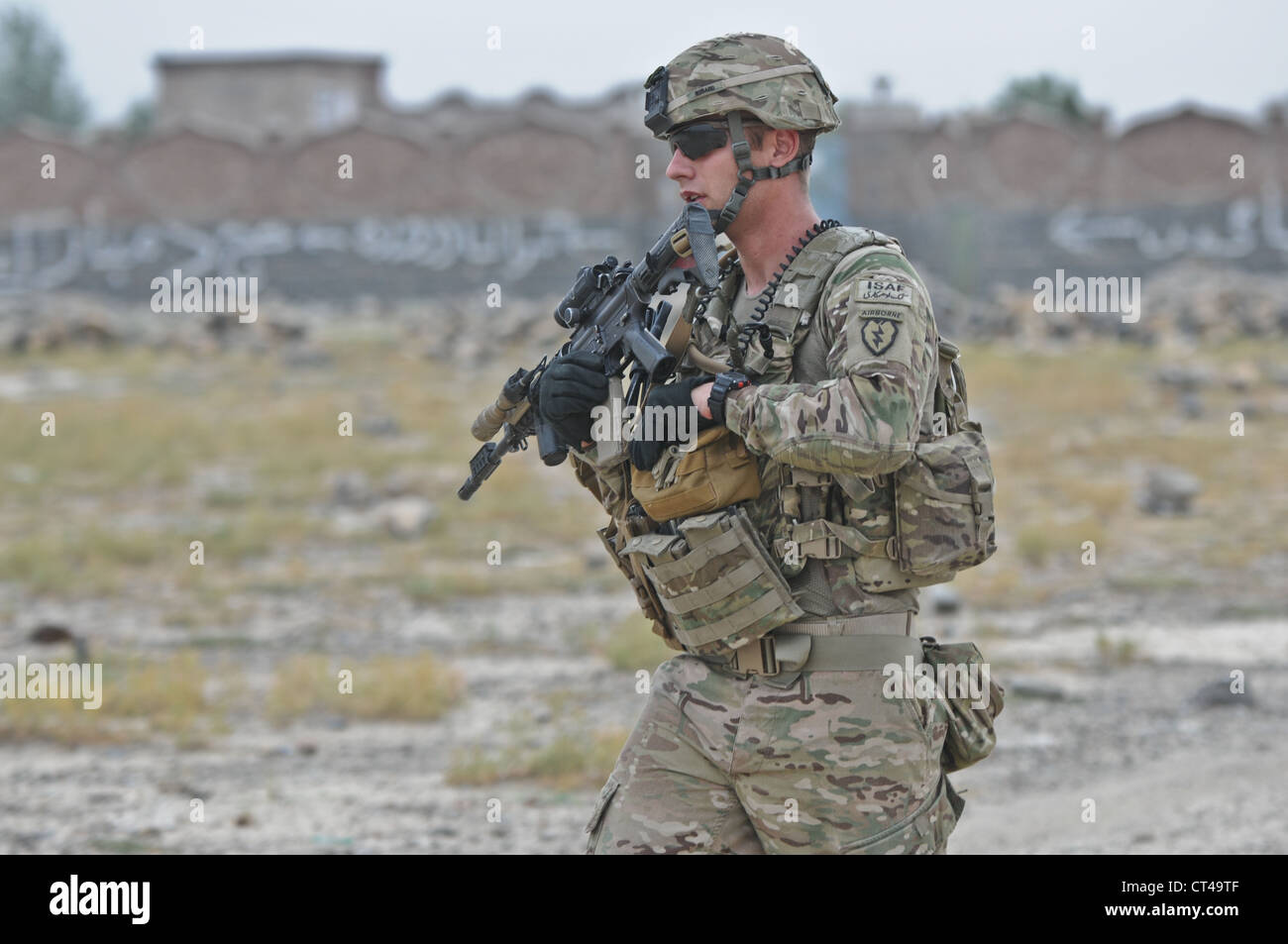 U.S. Army Sgt. Matthew Hubaud, a native of Walnut, Calif., and team ...
