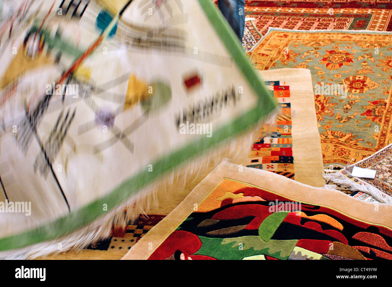 Turkey istanbul turkish carpets sale hi-res stock photography and ...