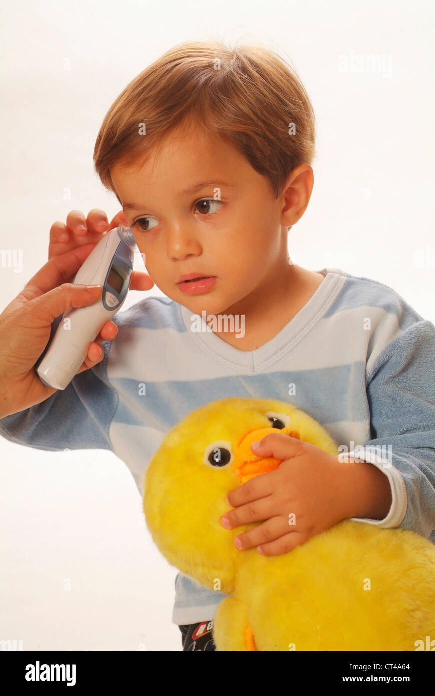 FEVER IN A CHILD Stock Photo - Alamy