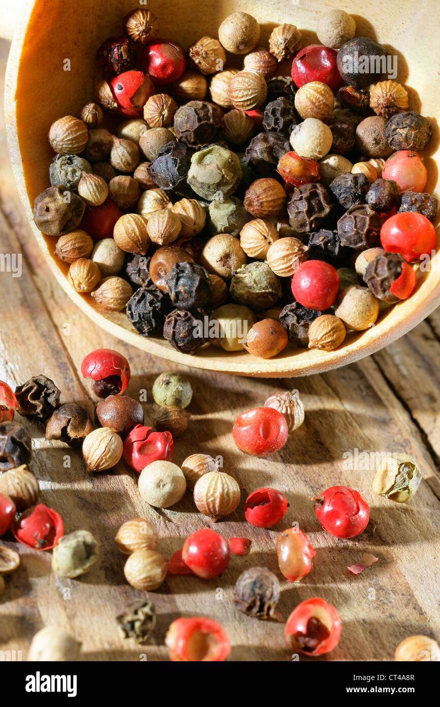 FIVE PEPPER MIX Stock Photo - Alamy