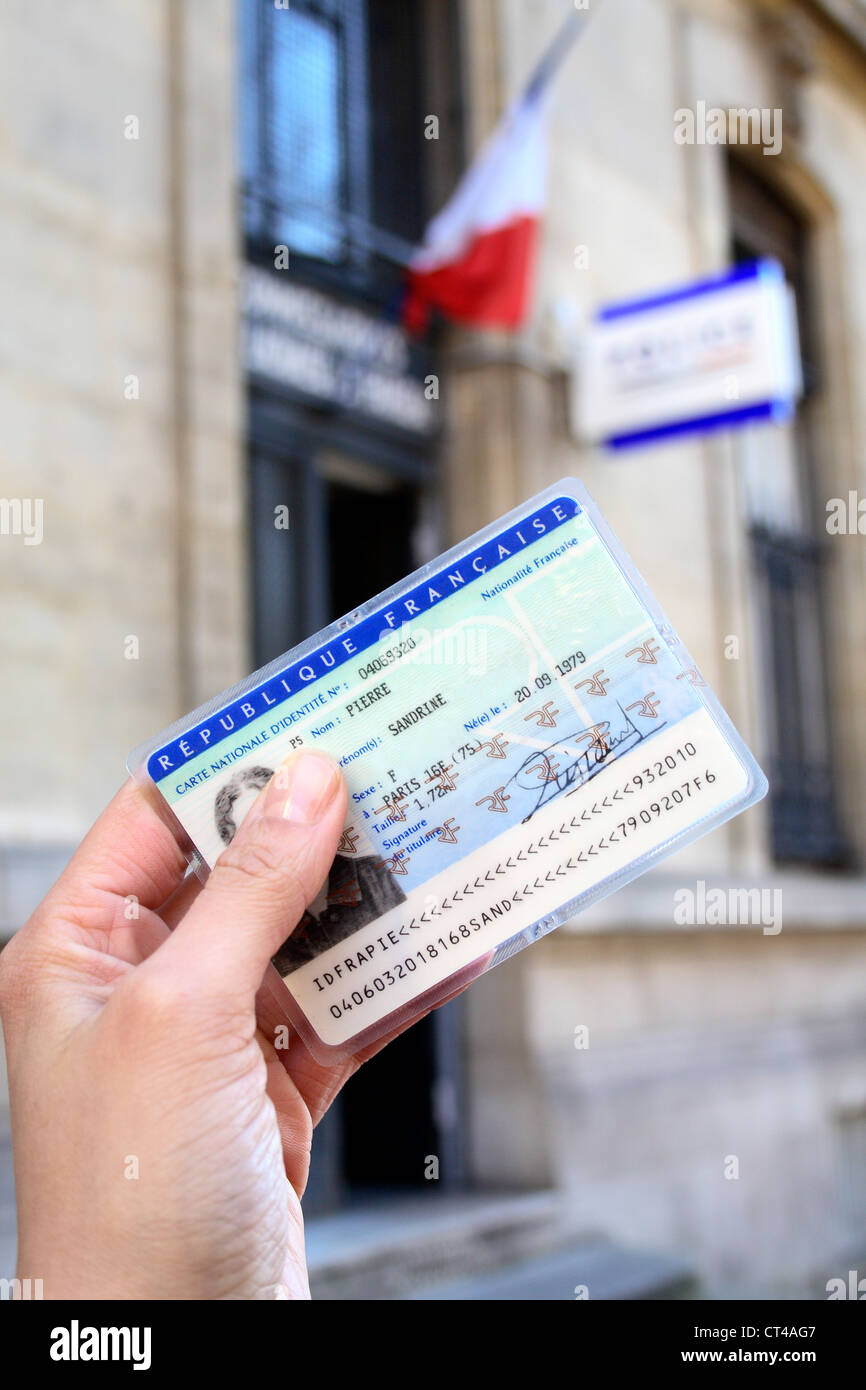 European identity card hi-res stock photography and images - Alamy