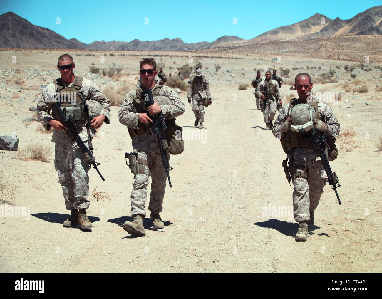 Marines with 1st Law Enforcement Battalion, I Marine Expeditionary ...