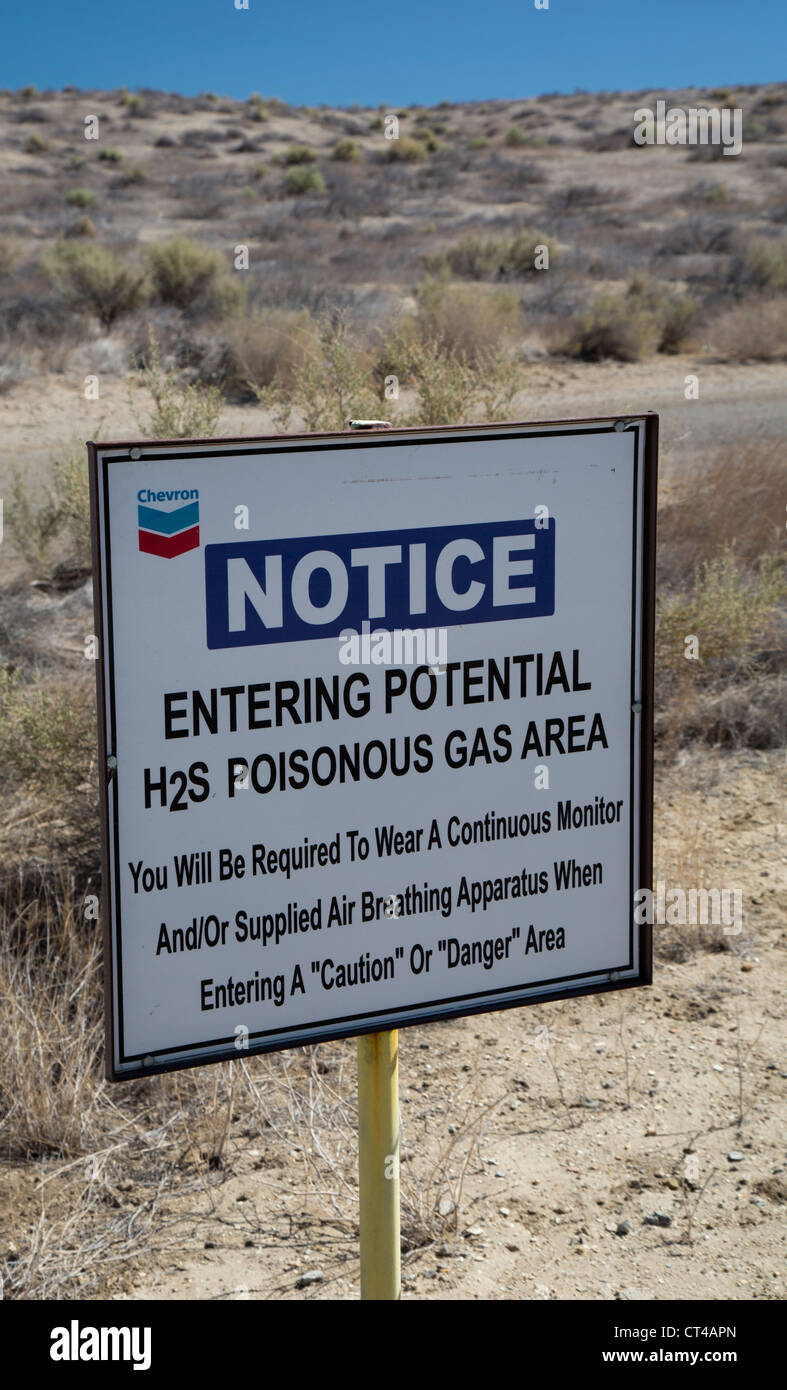 Danger h2s gas hi-res stock photography and images - Alamy