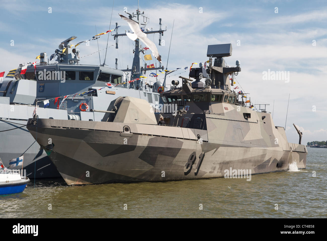 Hamina class missile boat "Tornio" of the Finnish Navy Stock Photo - Alamy