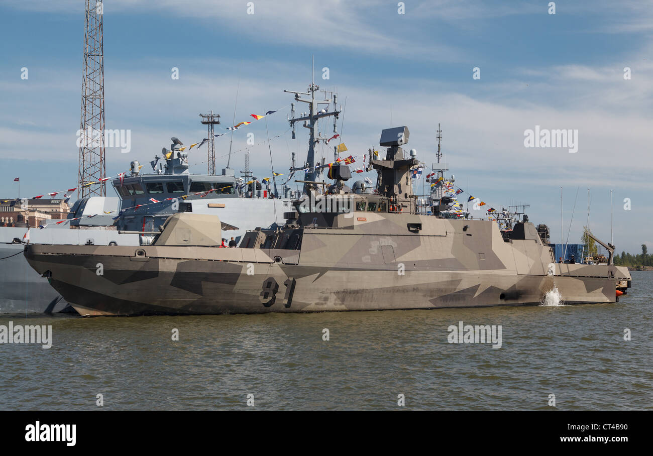 Hamina class missile boat "Tornio" of the Finnish Navy Stock Photo - Alamy