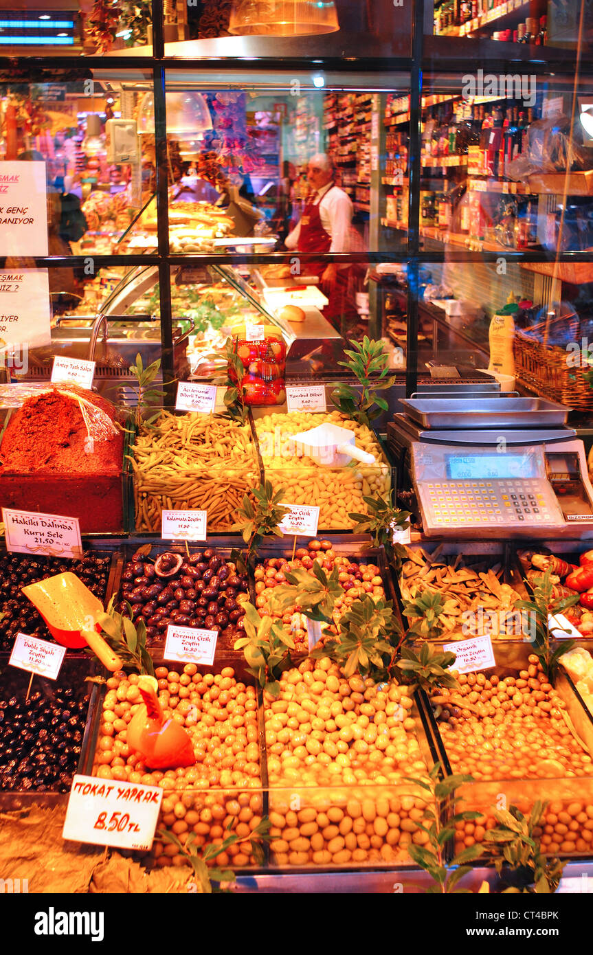 Turkey, Istanbul, Food Shop Stock Photo - Alamy