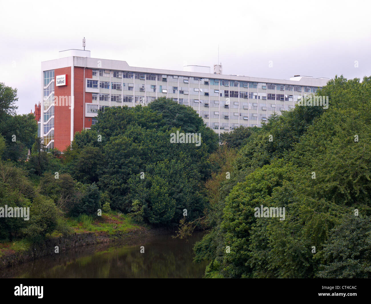University of Salford Maxwell Building in Salford Manchester UK Stock ...
