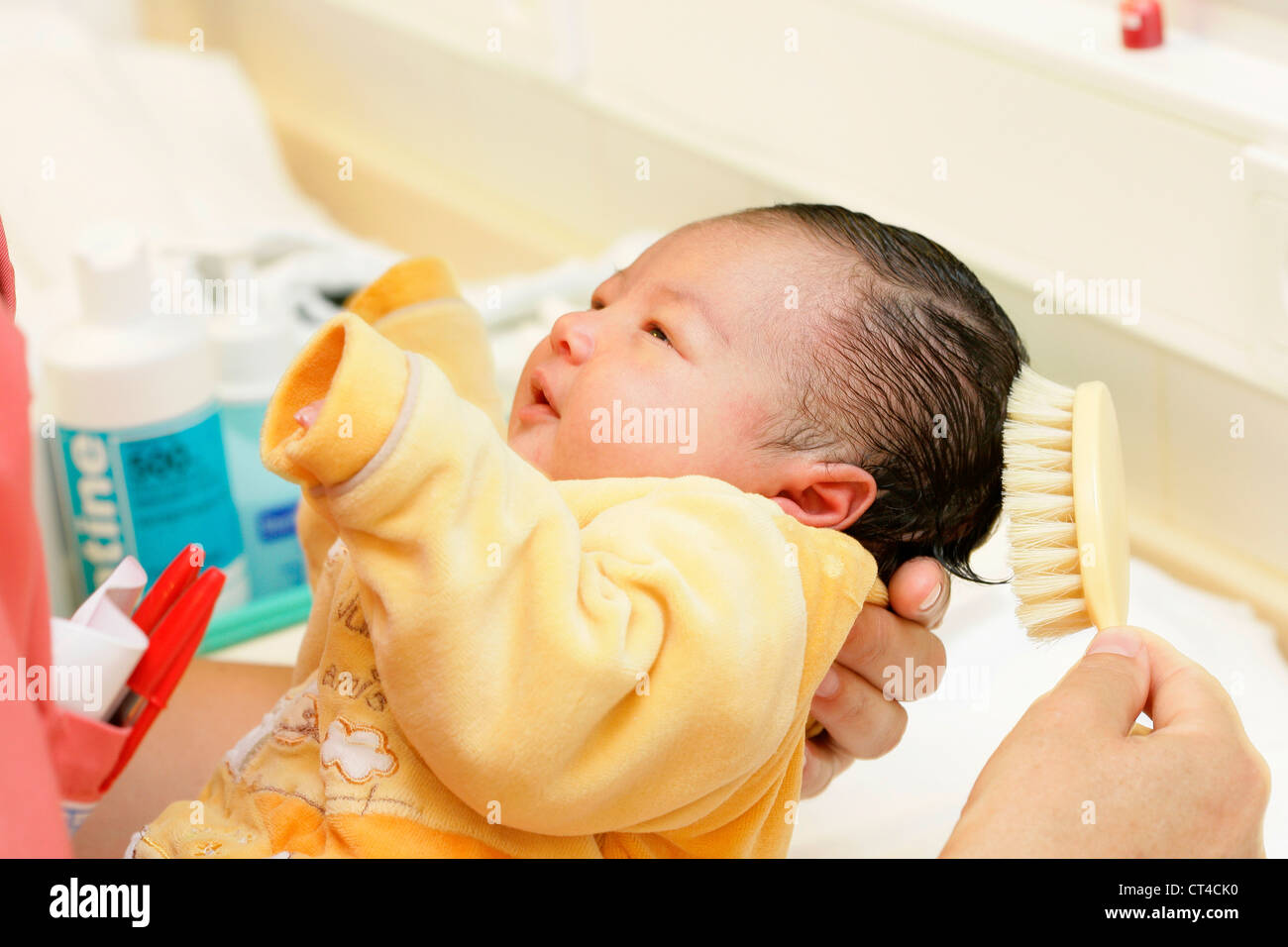 NEWBORN BABY HYGIENE Stock Photo - Alamy