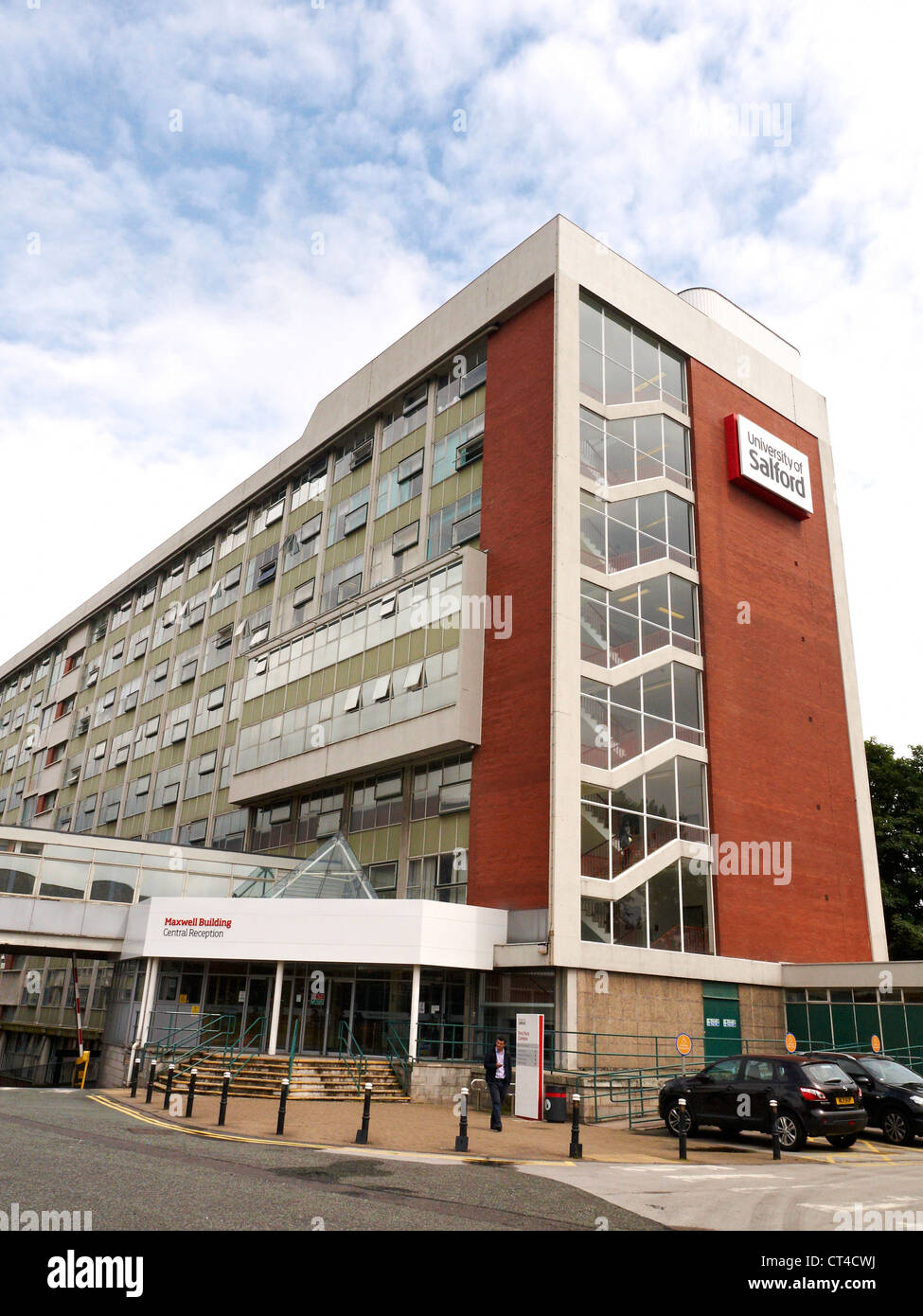 University of Salford Maxwell Building in Salford Manchester UK Stock ...