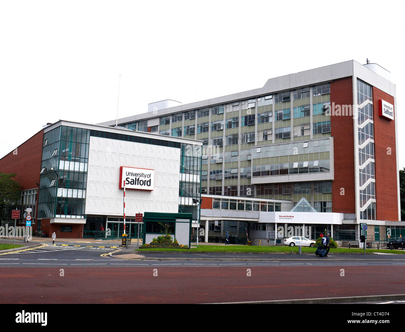 University of Salford Maxwell Building in Salford Manchester UK Stock ...
