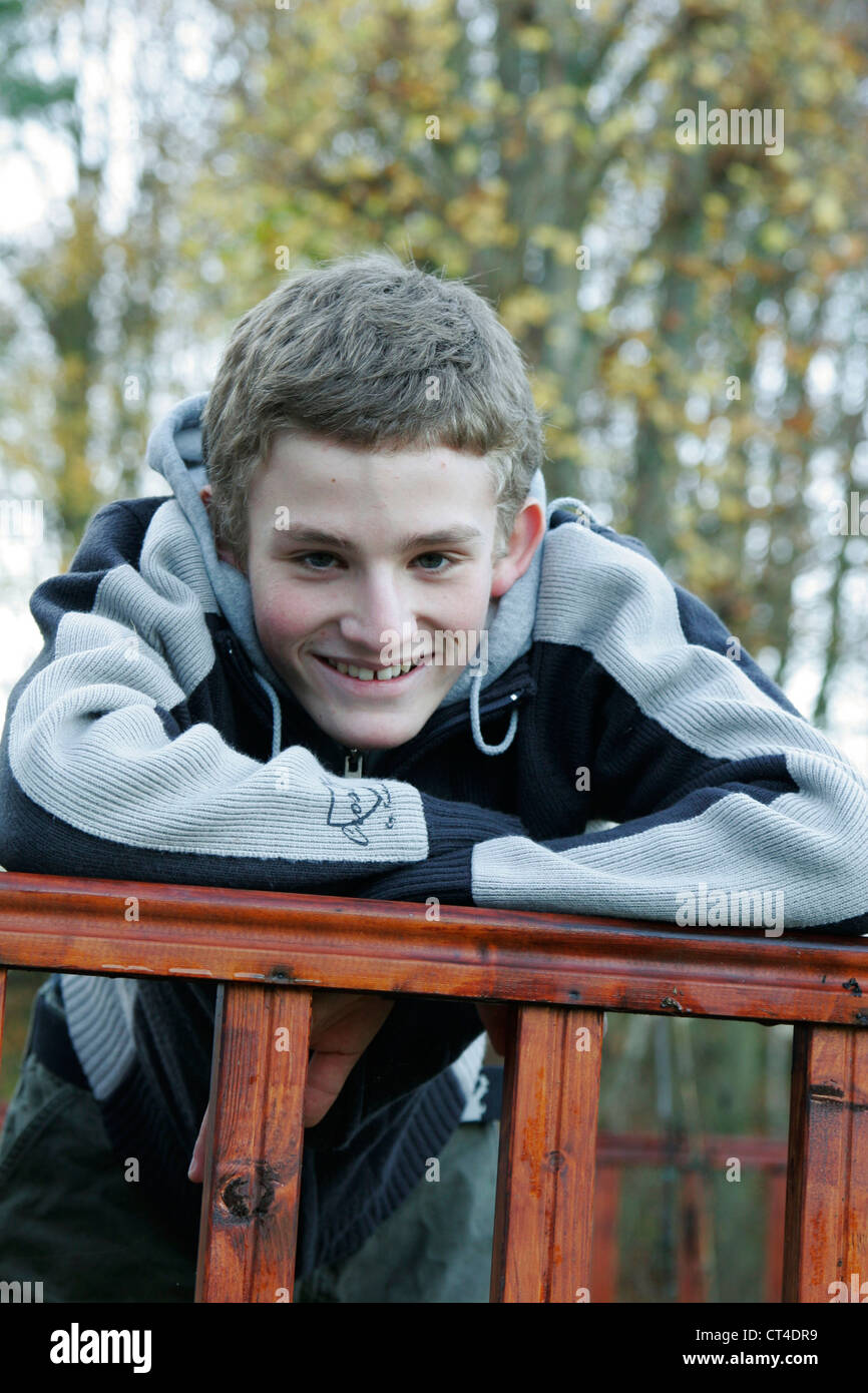 PORTRAIT OF ADOLESCENT BOY Stock Photo - Alamy PORTRAIT OF ADOLESCENT BOY Stock Photo - Alamy
