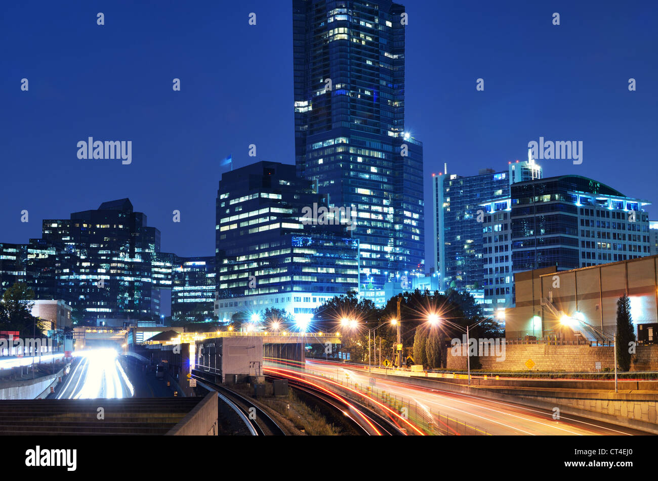 Buckhead is the uptown district of Atlanta, Georgia, USA Stock Photo ...