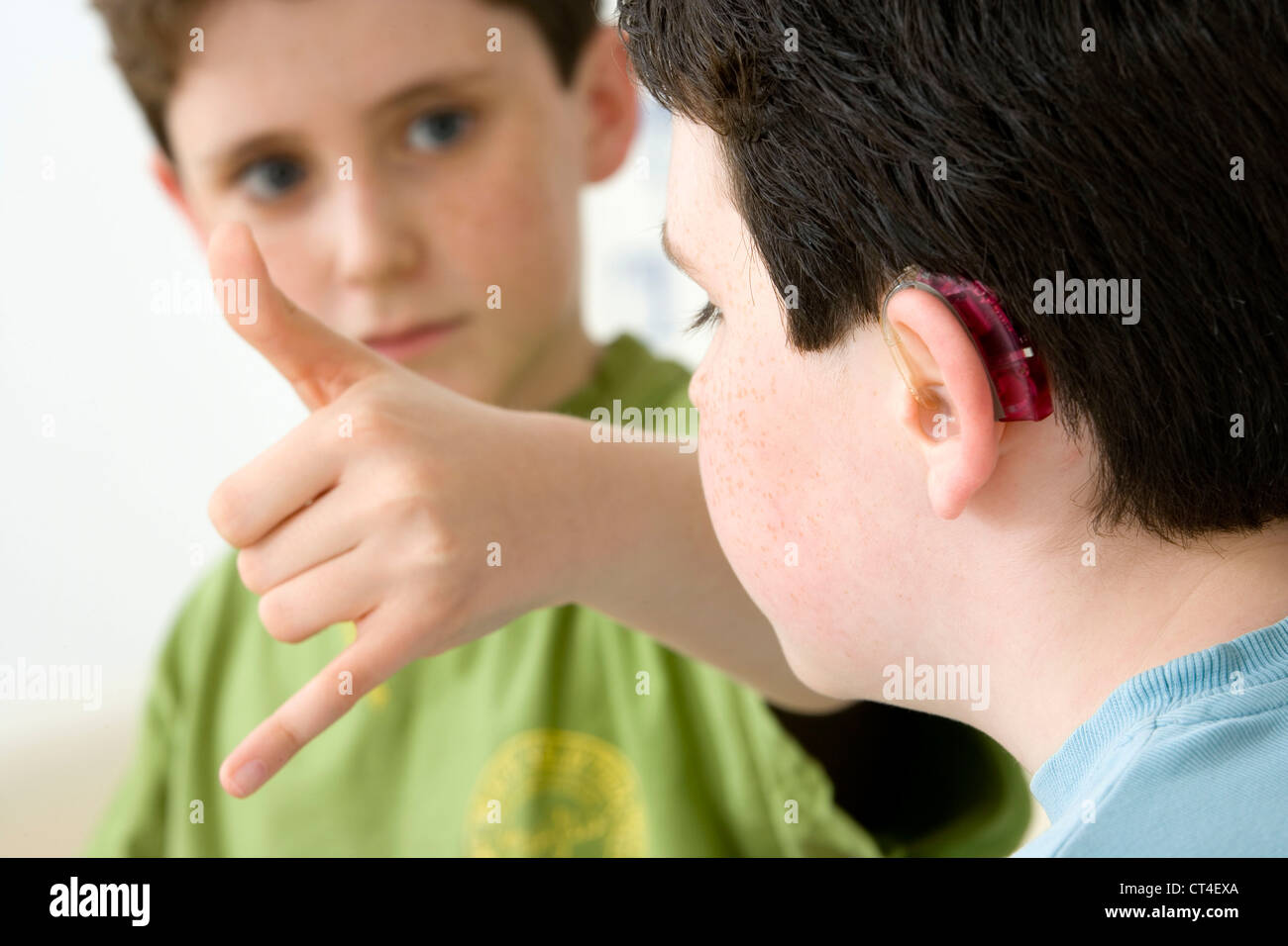 Sign language alphabet hi-res stock photography and images - Alamy