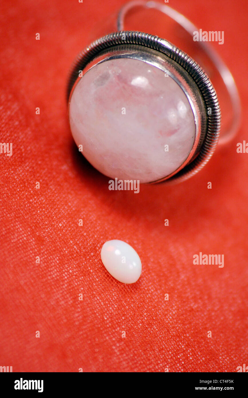 Moonstone jewelry hi-res stock photography and images - Alamy