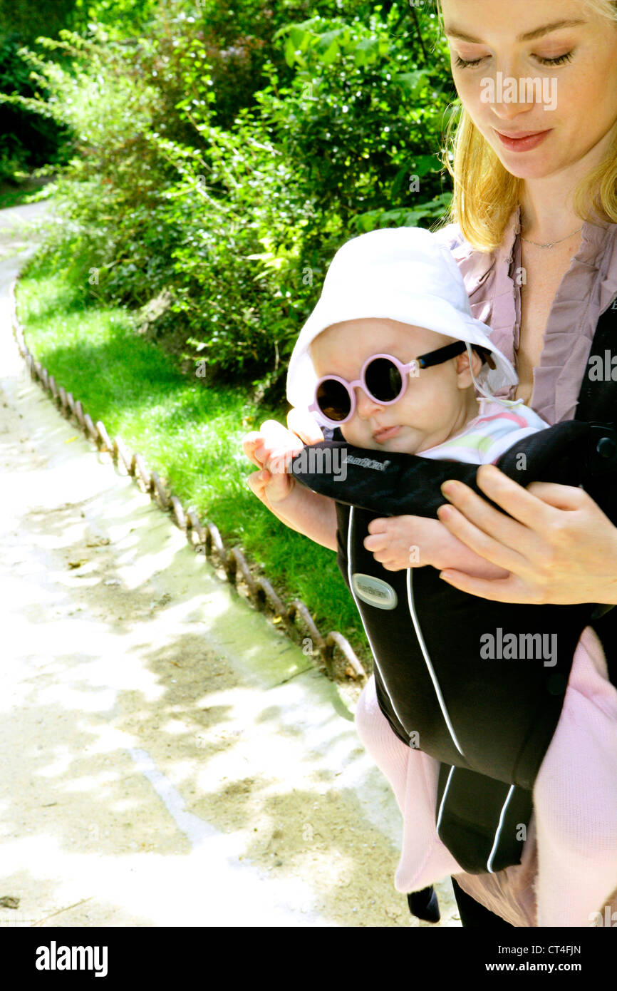 TRANSPORTING AN INFANT Stock Photo - Alamy