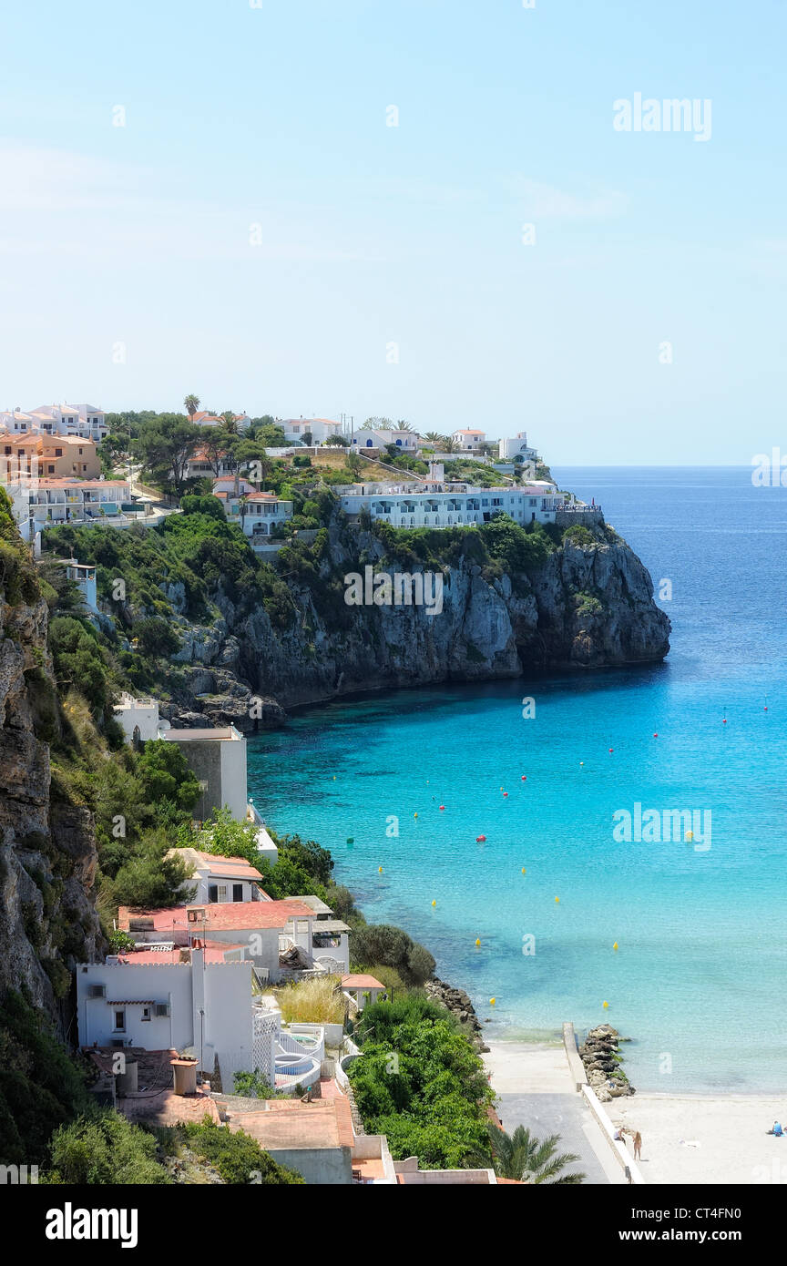 Cala'n Porter menorca spain Stock Photo - Alamy