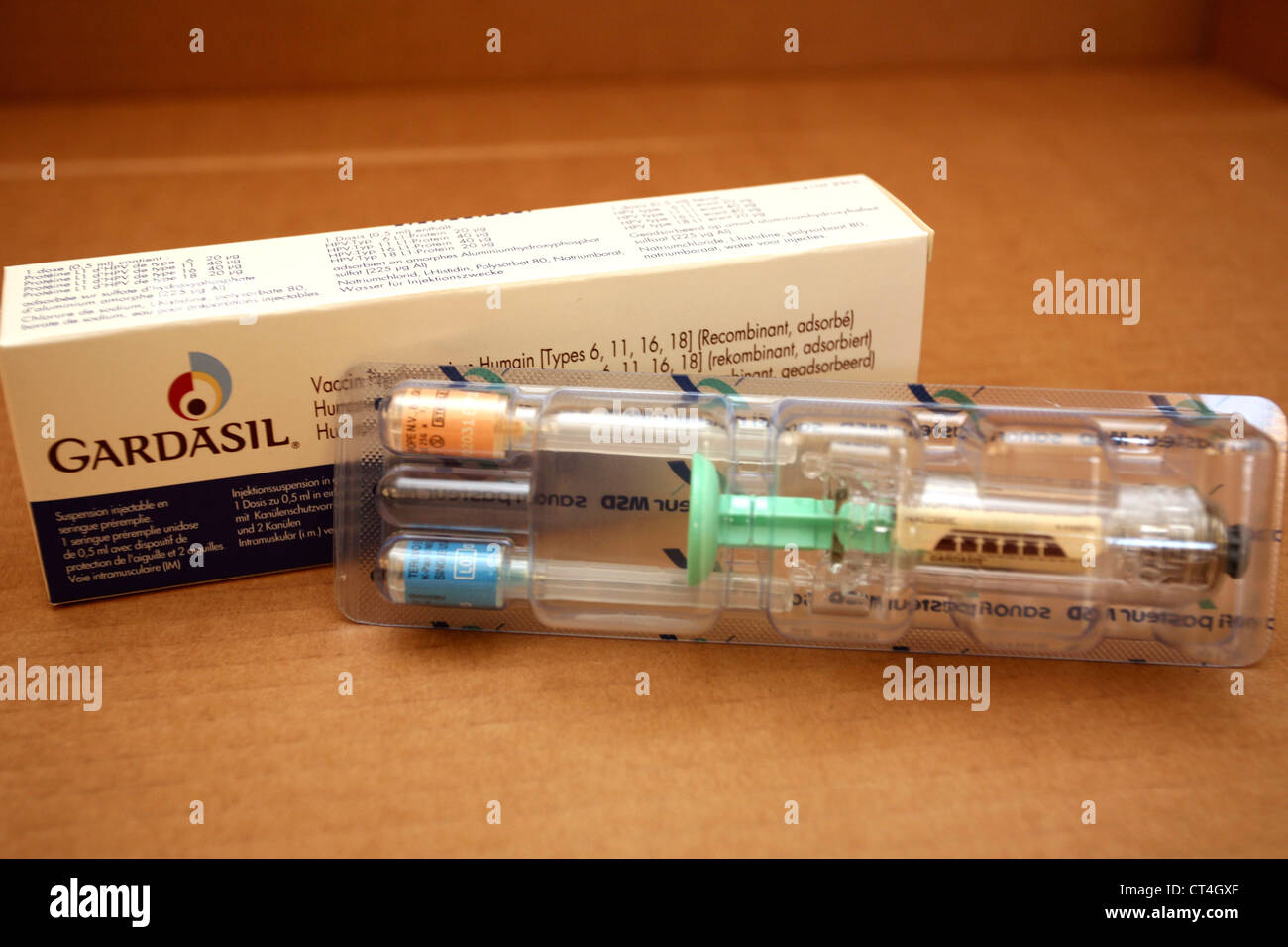 CERVICAL CANCER VACCINE Stock Photo - Alamy