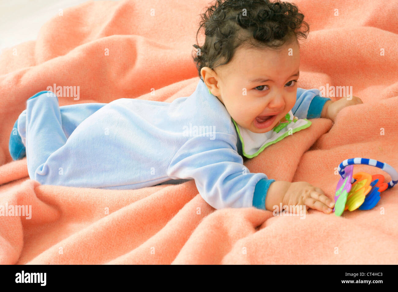 8 year old child crying hi-res stock photography and images - Alamy