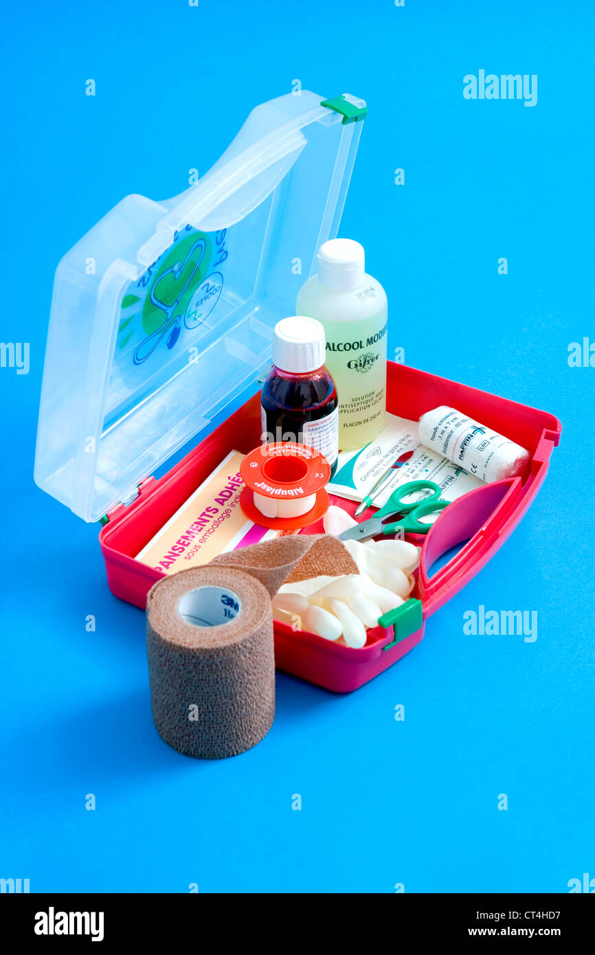 FIRST AID KIT Stock Photo - Alamy