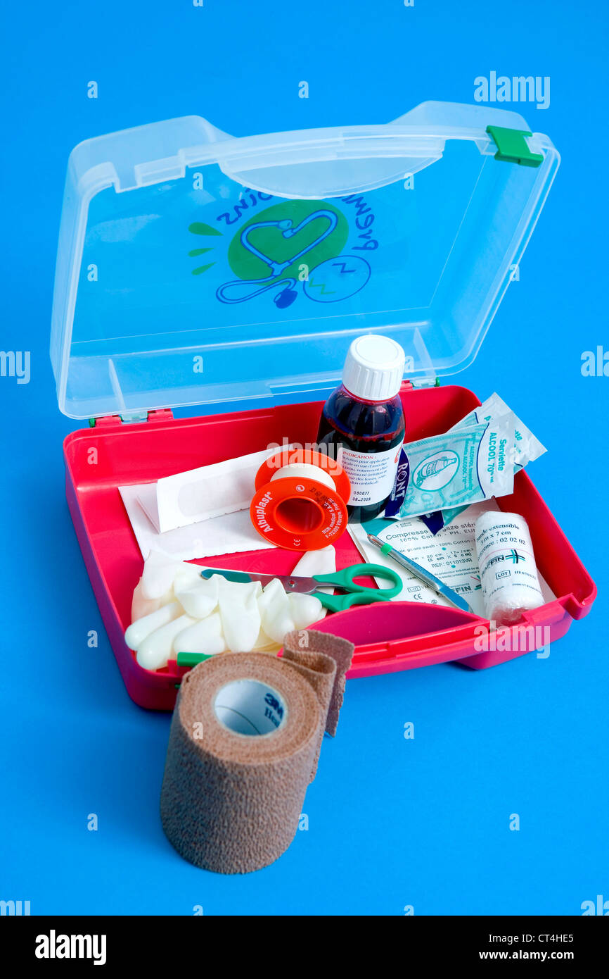 FIRST AID KIT Stock Photo - Alamy
