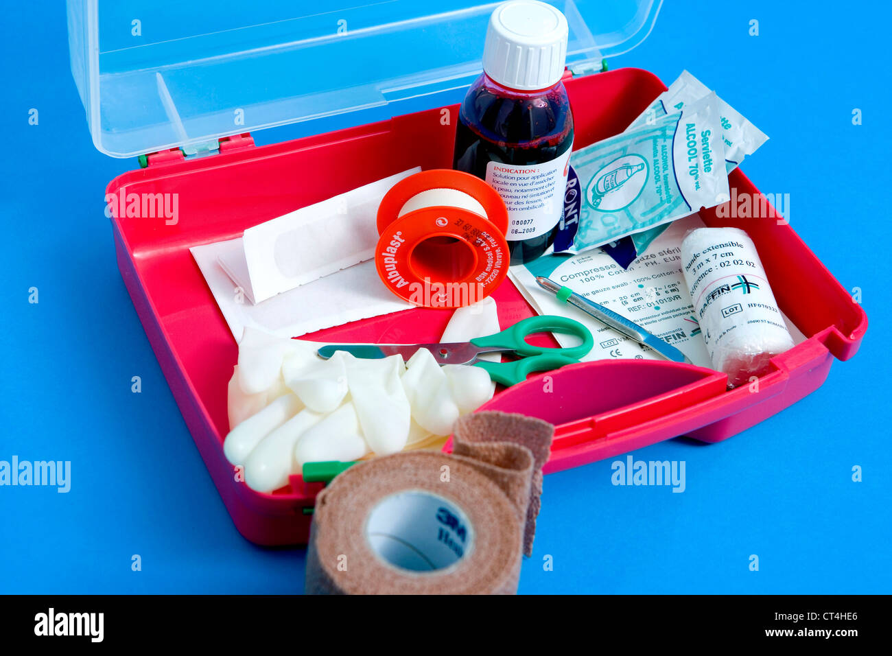 FIRST AID KIT Stock Photo - Alamy