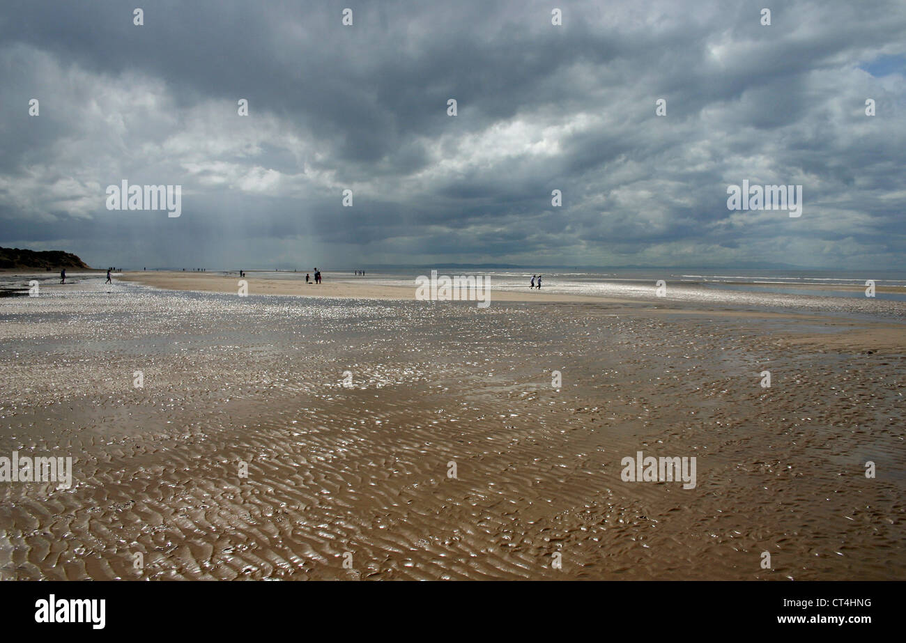 Morecambe Bay is a large bay in northwest England Stock Photo - Alamy