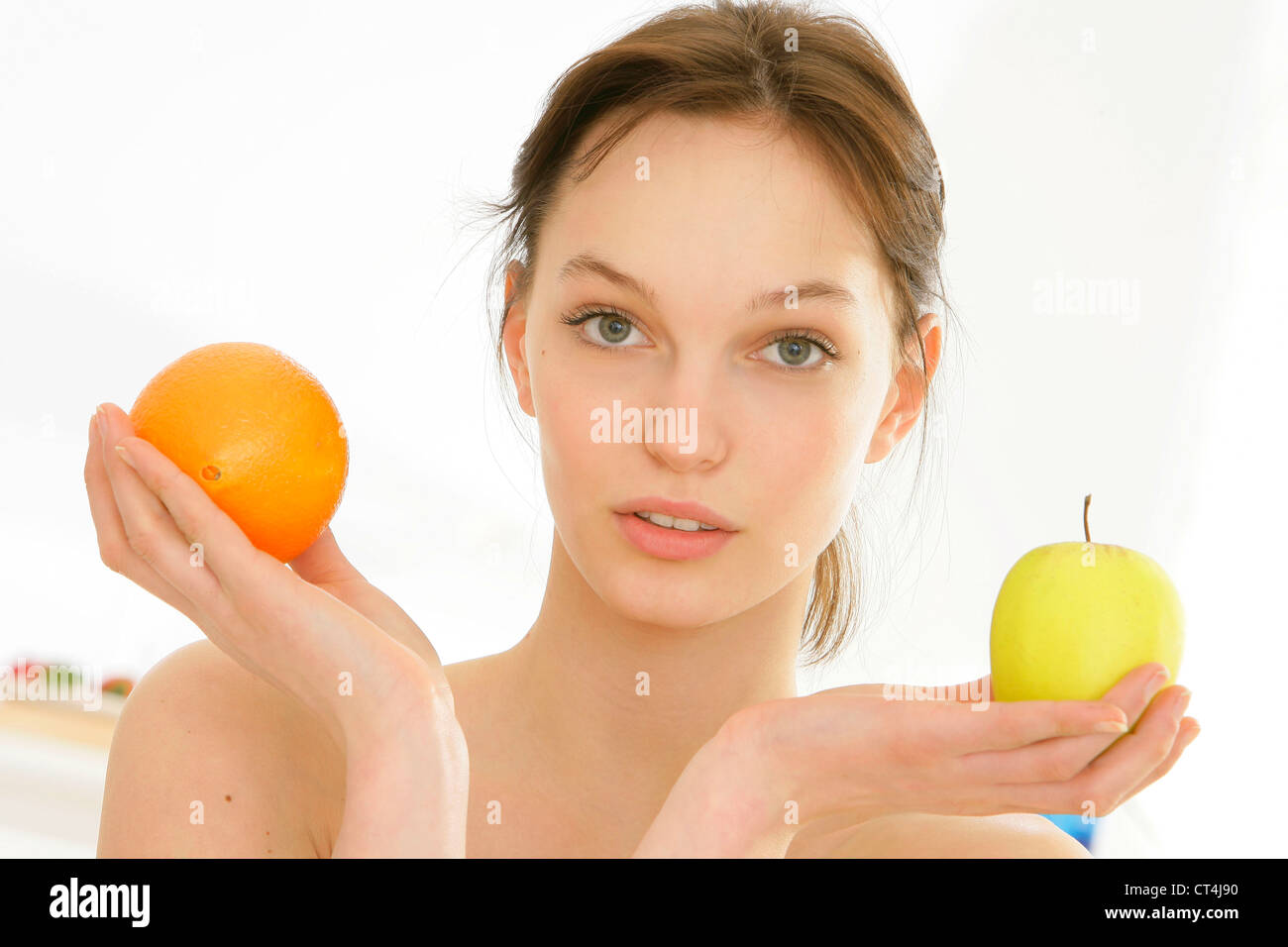 Fruit comparison hi-res stock photography and images - Alamy